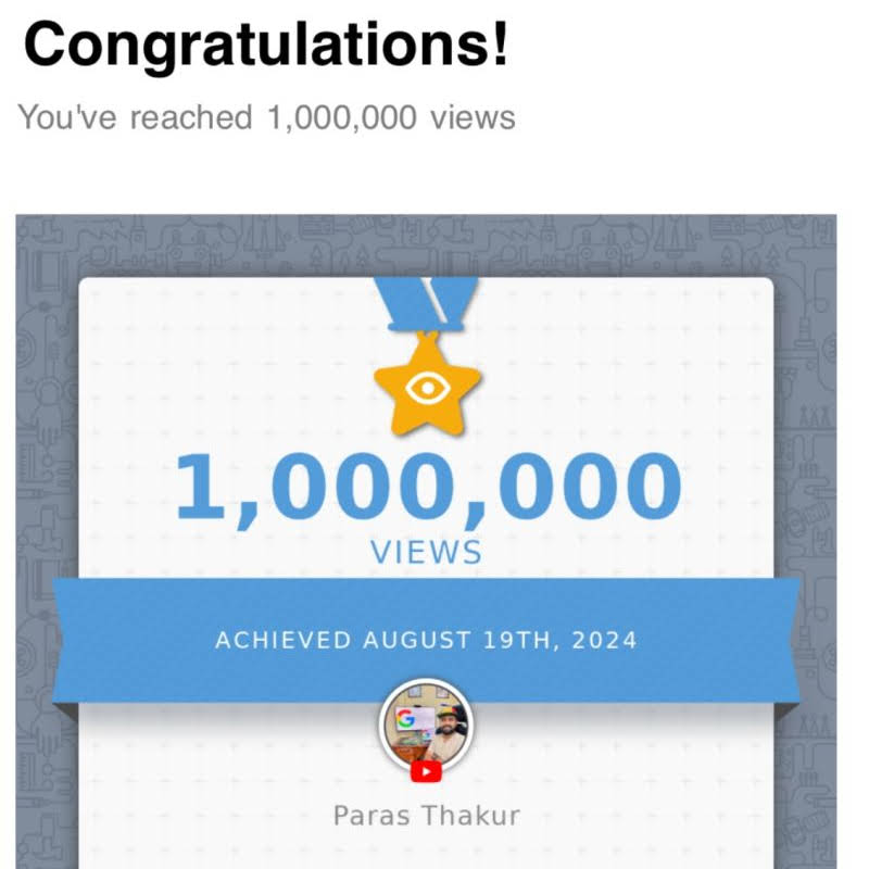 Post from Paras Thakur