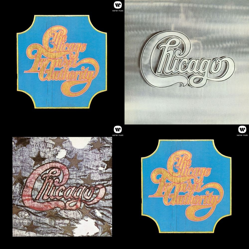 Chicago album tracks, in original order