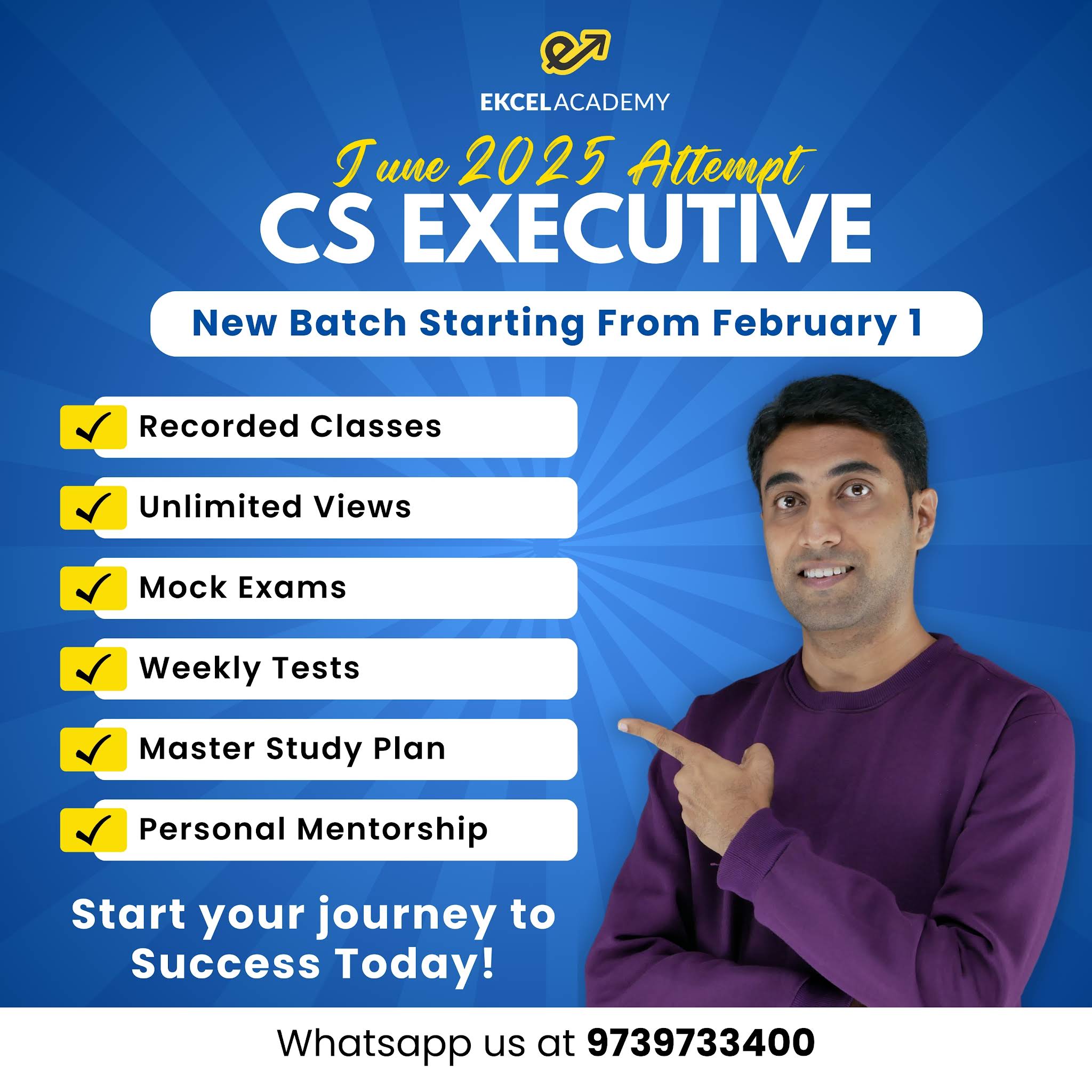 Post from Ekcel Academy - Company Secretary Coaching