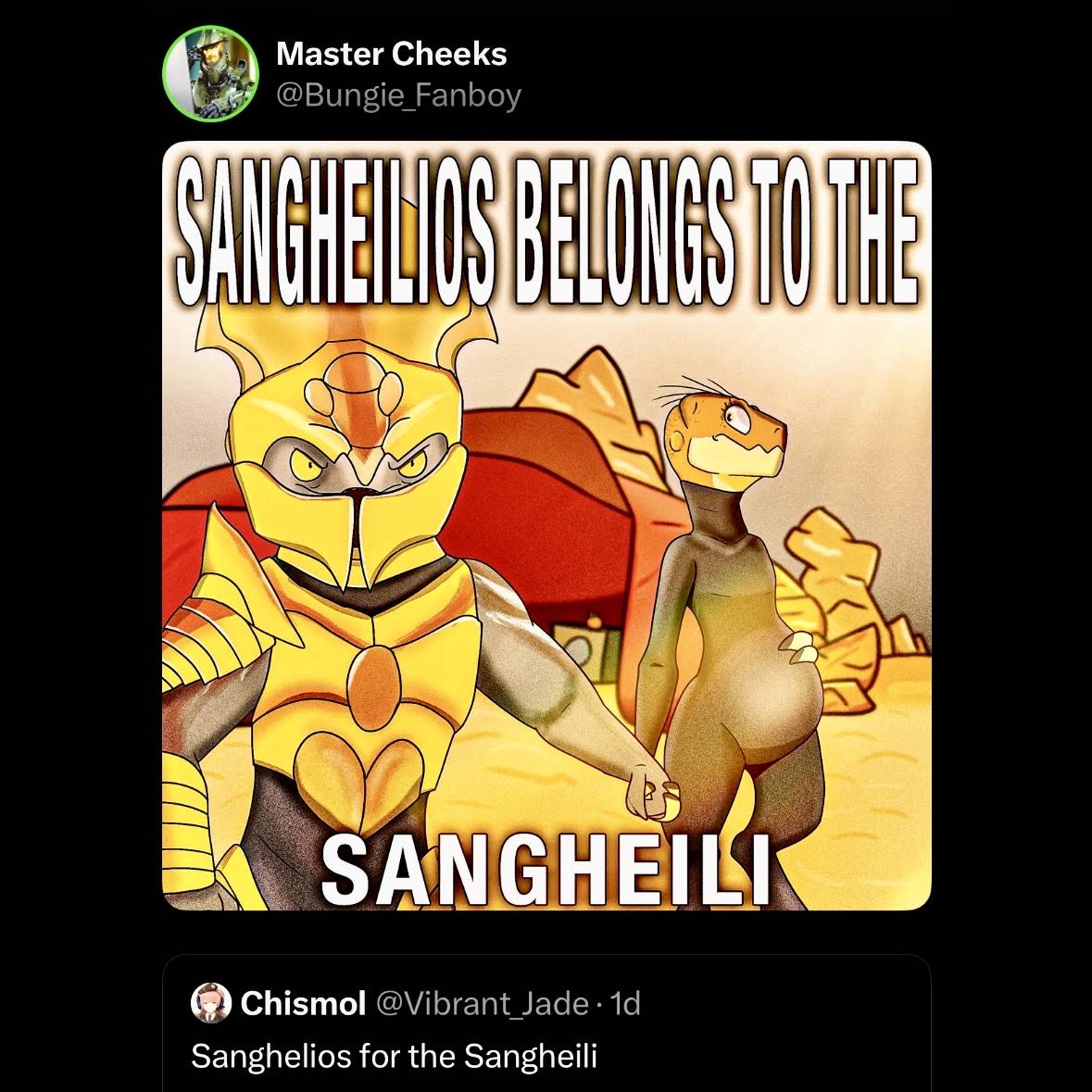 Post from Master Cheeks