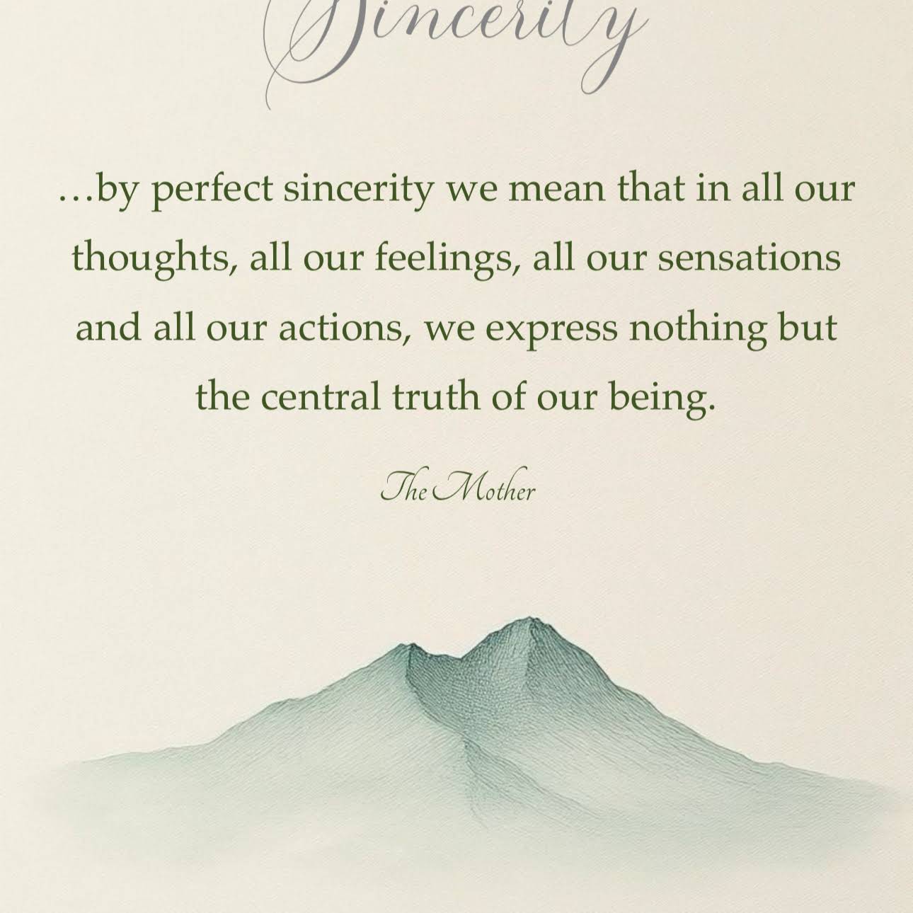 Post from Arvind T Akki Sri Aurobindo Ashram, Pondicherry