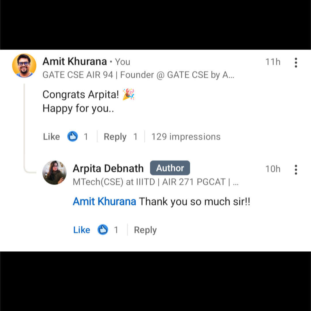 Post from GATE CSE LECTURES BY AMIT KHURANA