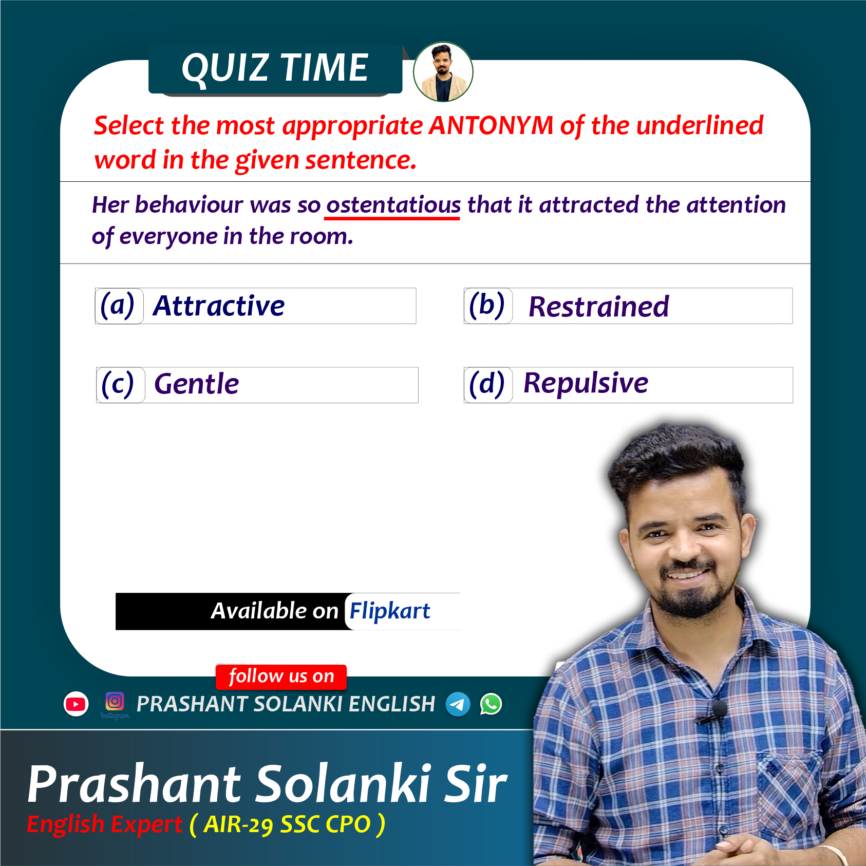 Post from Prashant Solanki English