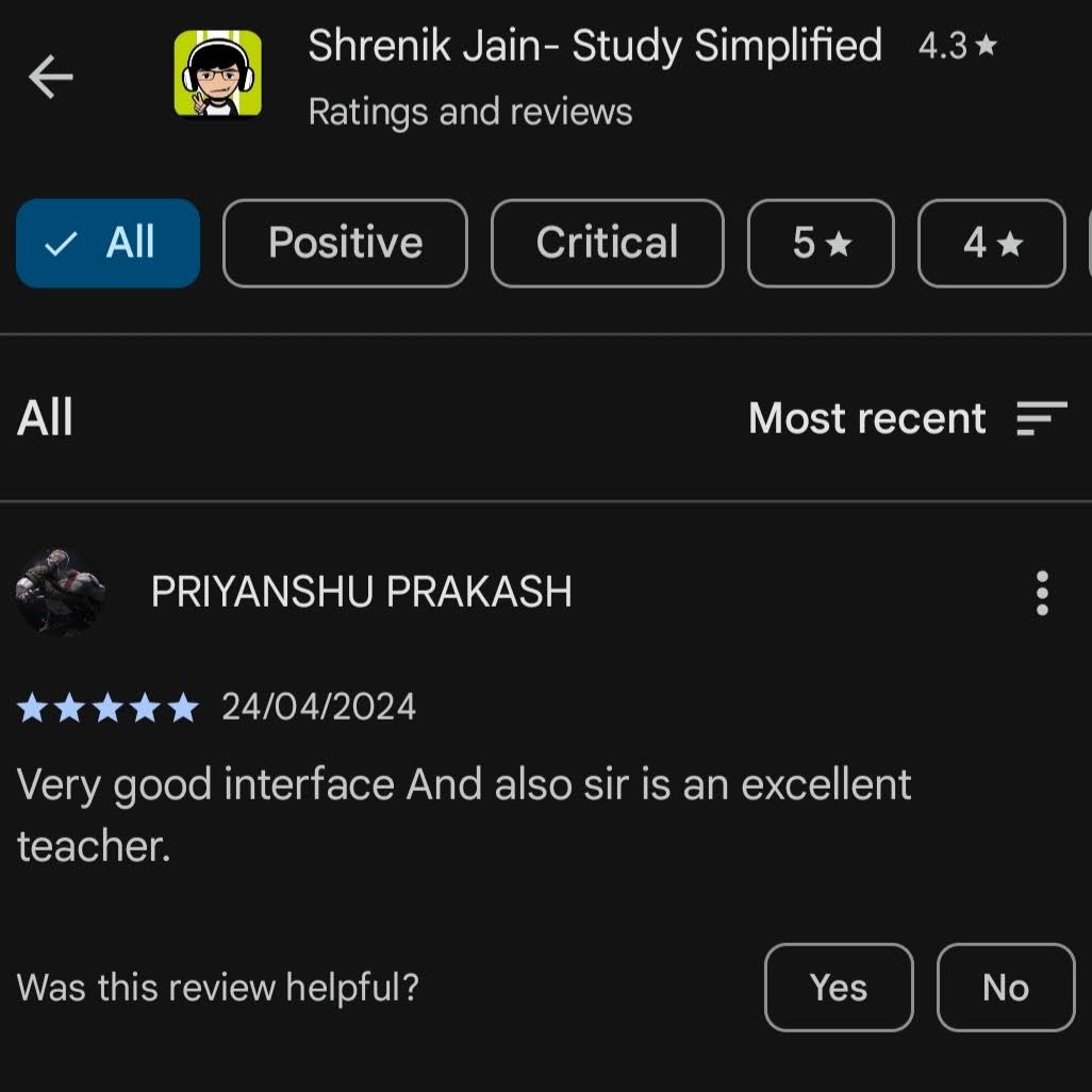 Post from Shrenik Jain