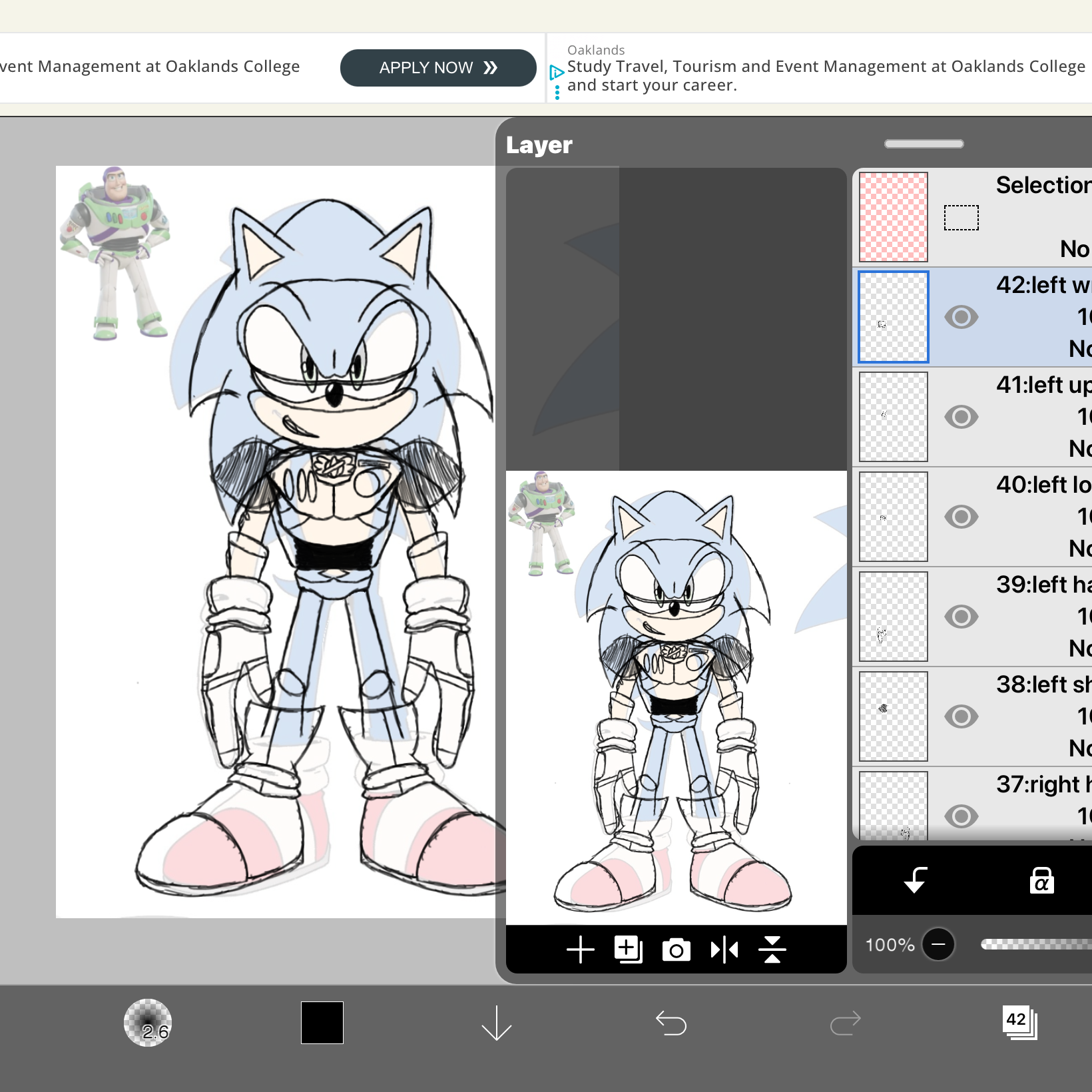 Post from Sonic Lightyear