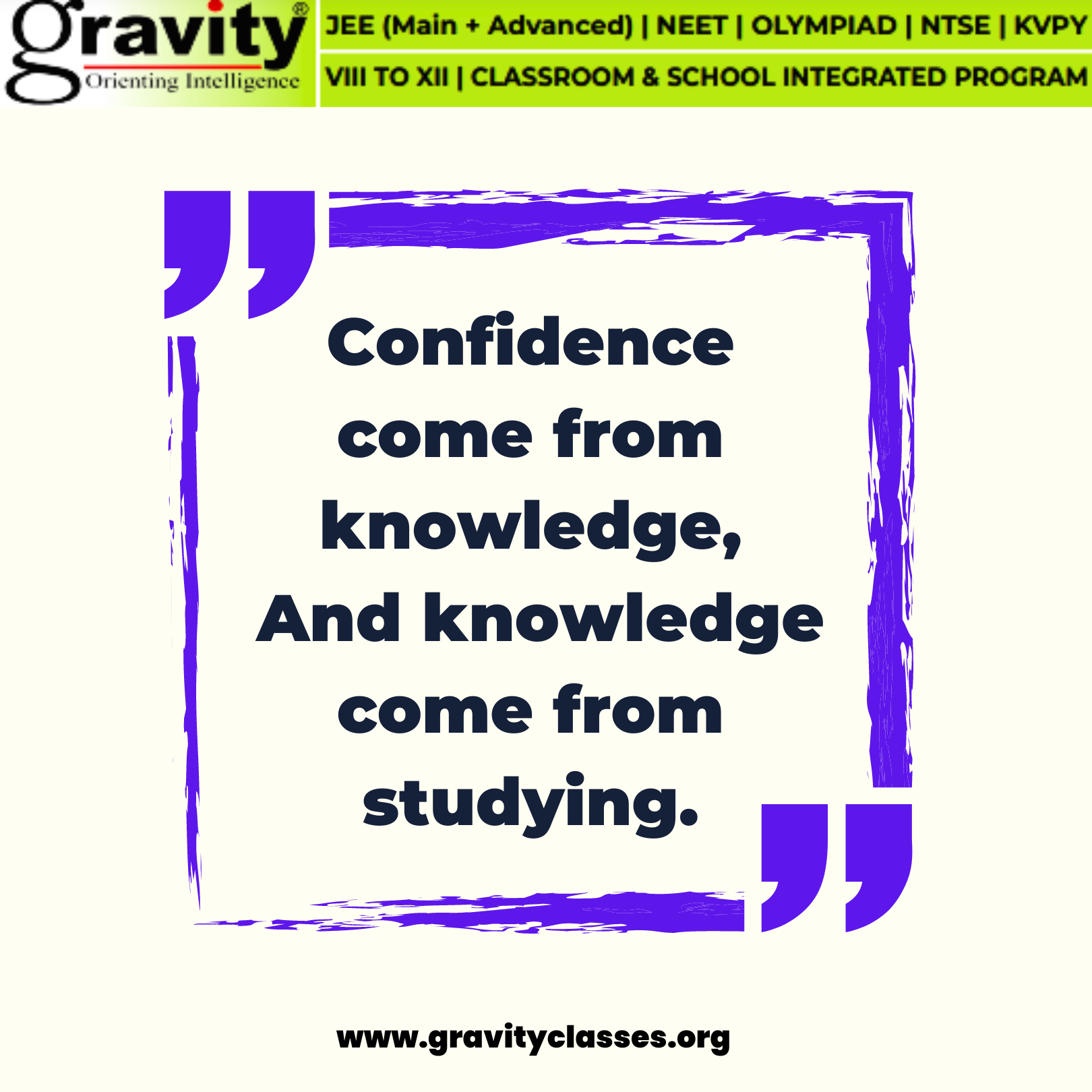 Post from Gravity Classes Online