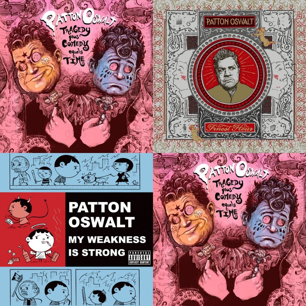Comedy - Patton Oswalt - Albums (Tragedy, Finest Hour, Weakness ...
