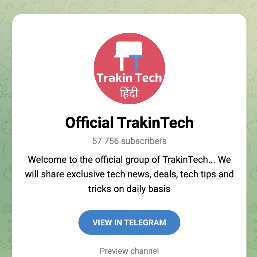 Post from Trakin Tech