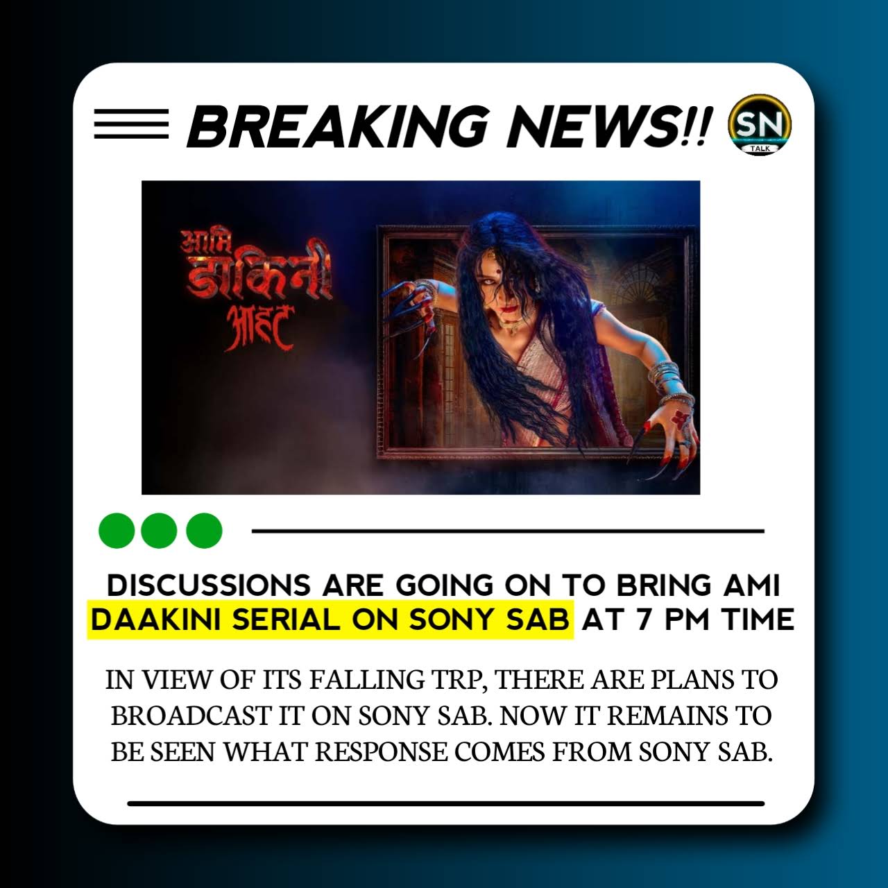 Post from SAB News Talk