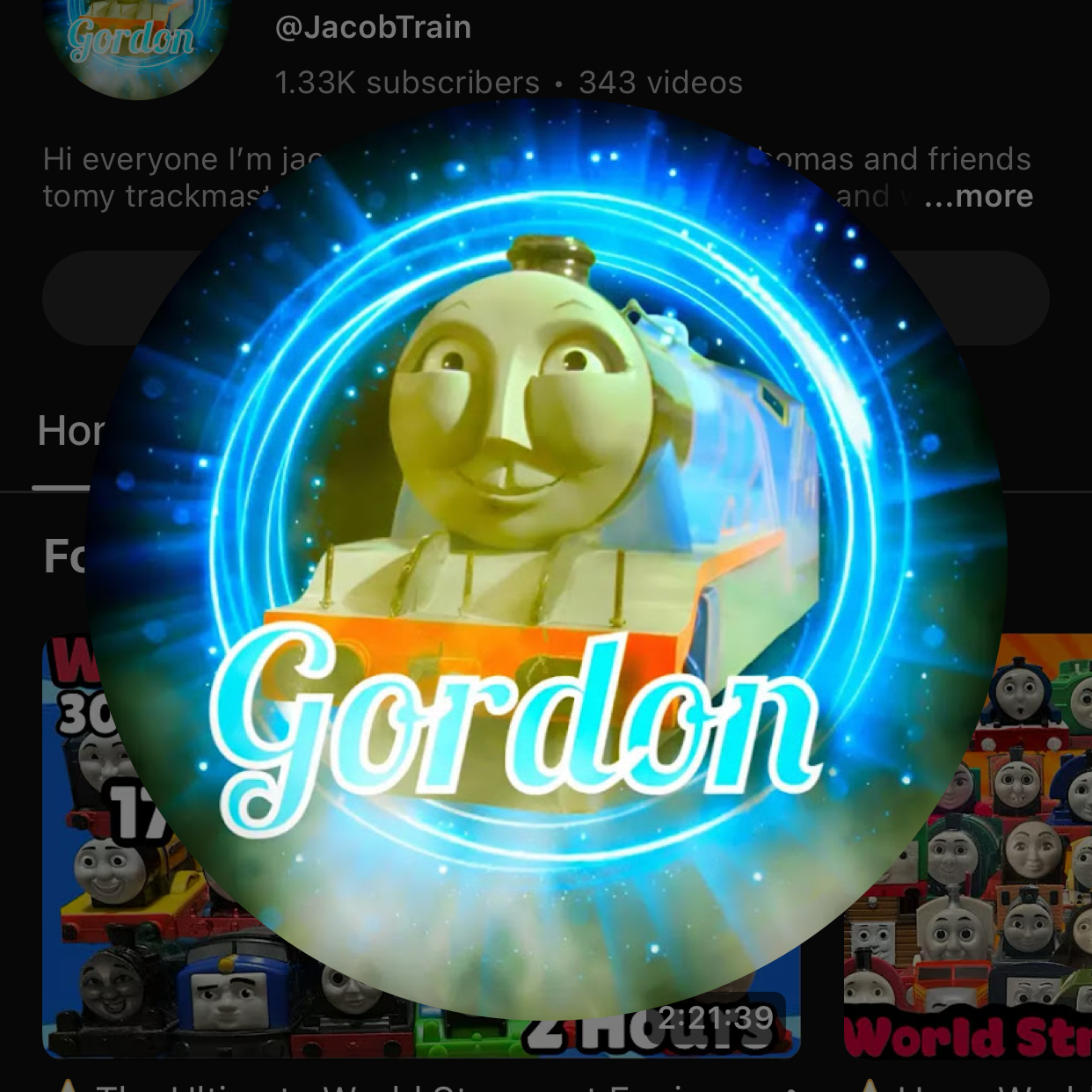 Post from Trainboy 56 Productions of 2026