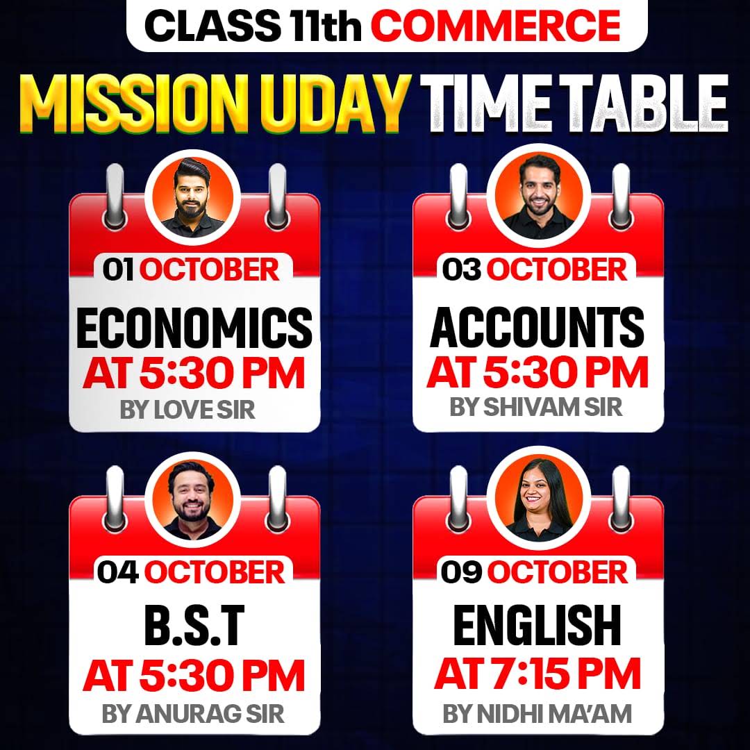Post from PW Commerce Wallah Class 11