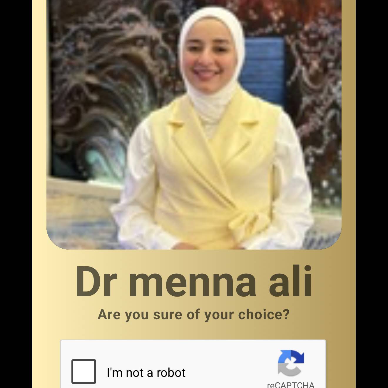 Post from Dr Menna Ali