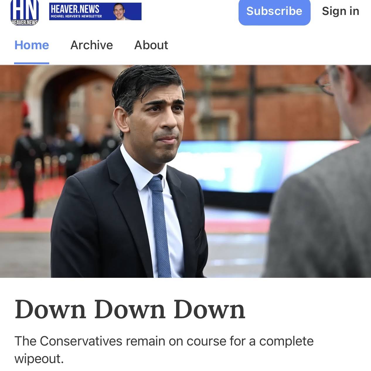 Post from Michael Heaver