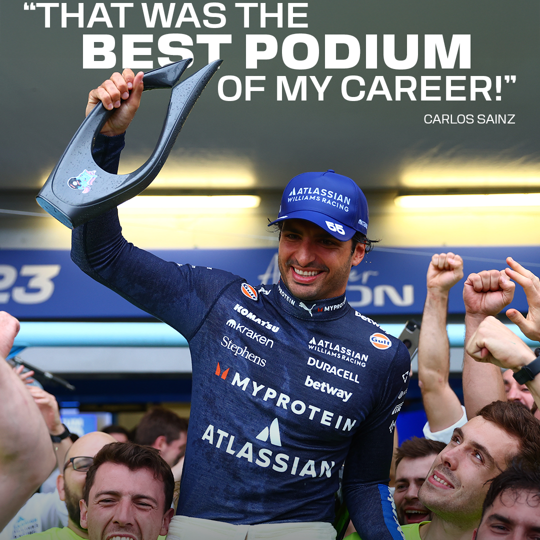 Post from Atlassian Williams Racing