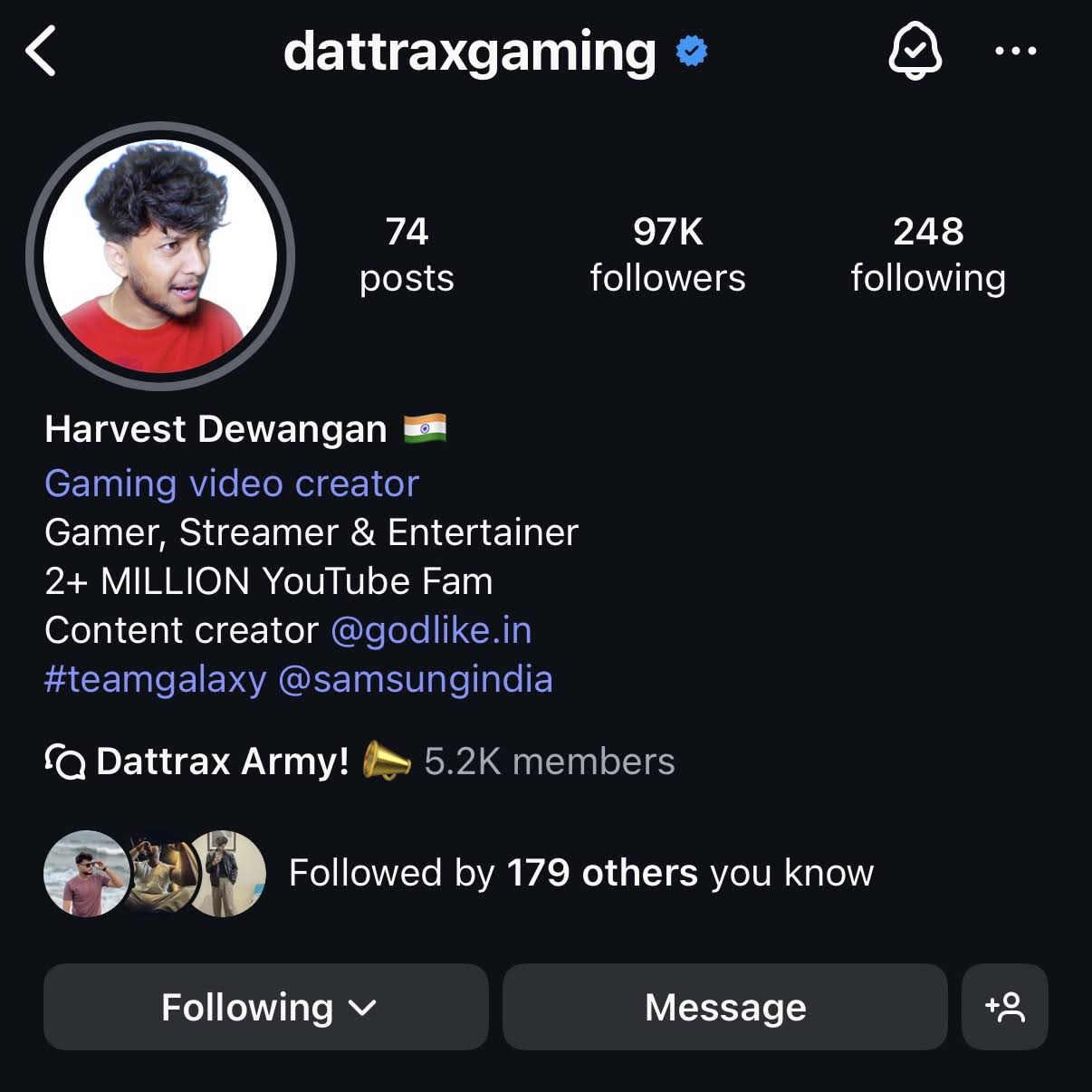 Post from Dattrax Gaming