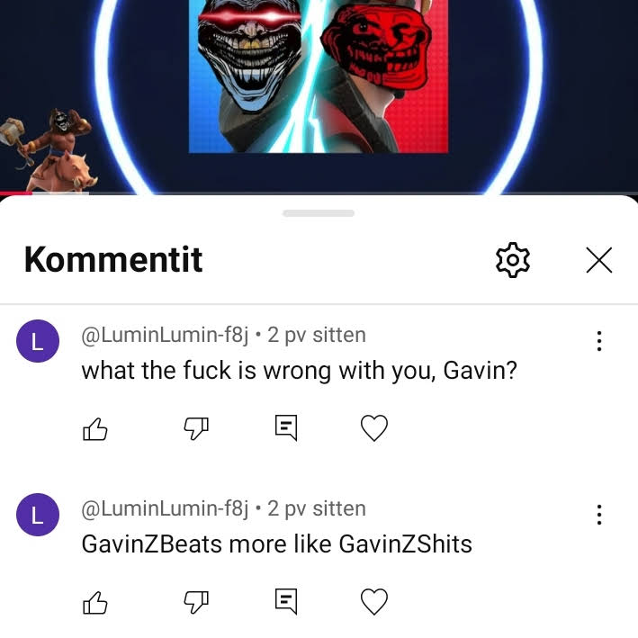 Post from GavinZBeats