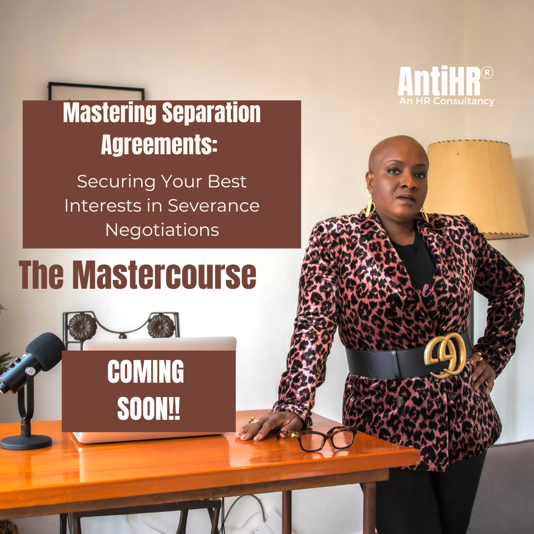 Post from AntiHR, an HR Consultancy