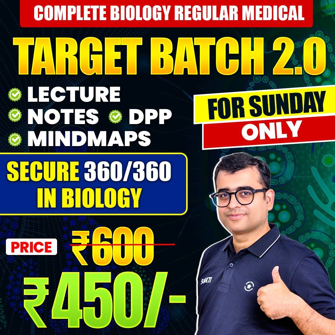 Post from SHAKTI NEET- By Nomesh Gopalani Sir