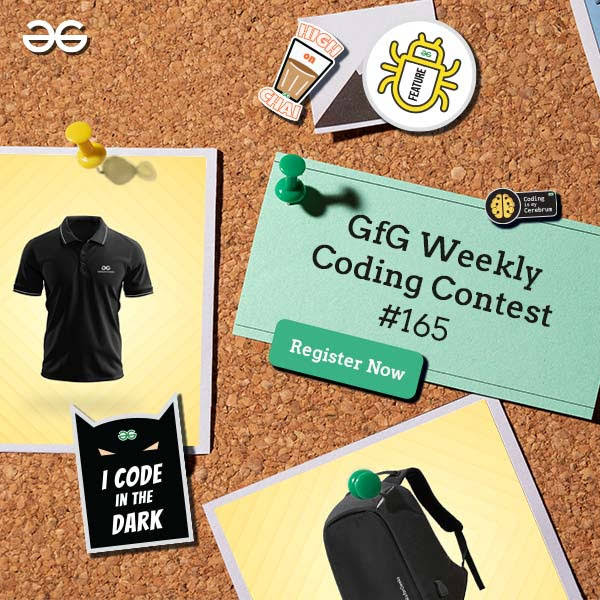 Post from GeeksforGeeks Practice