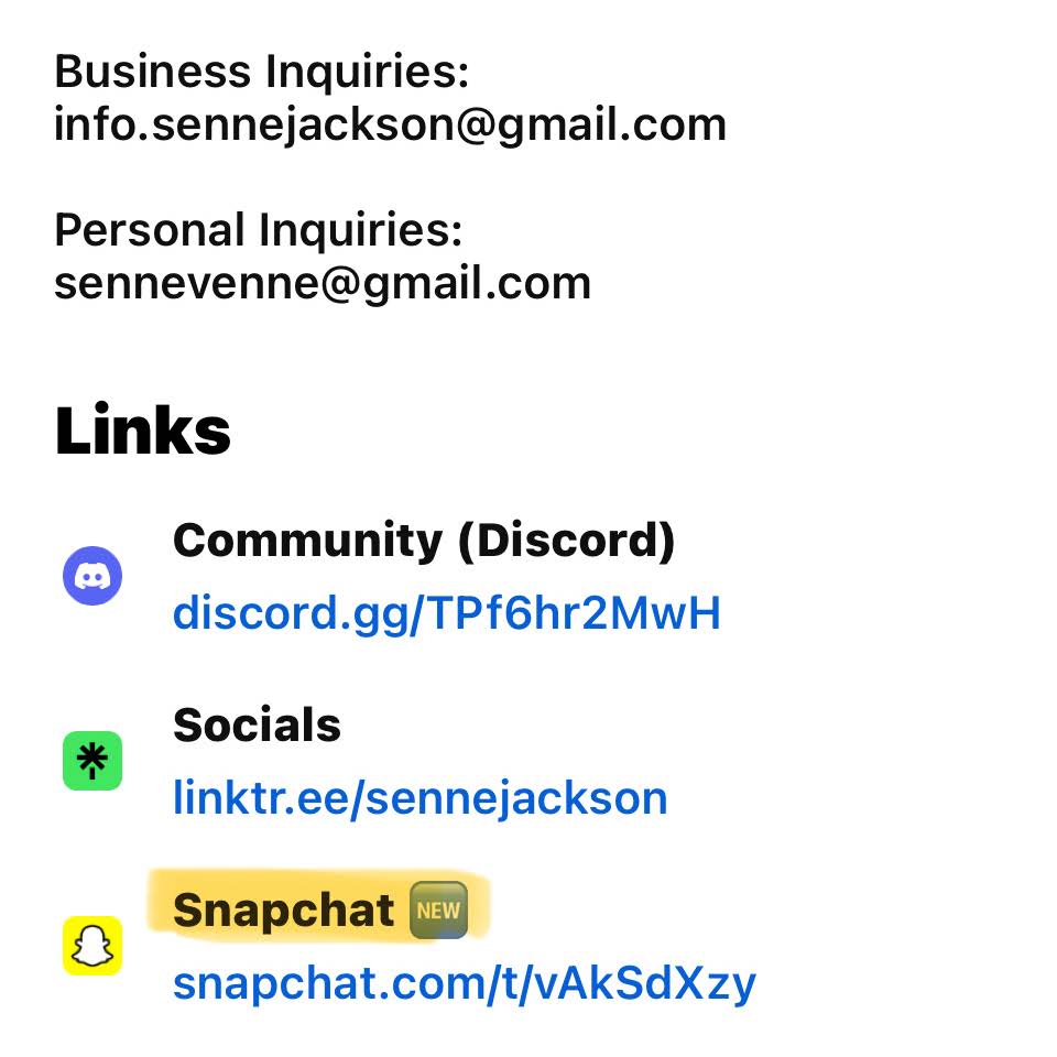 Post from Senne Jackson