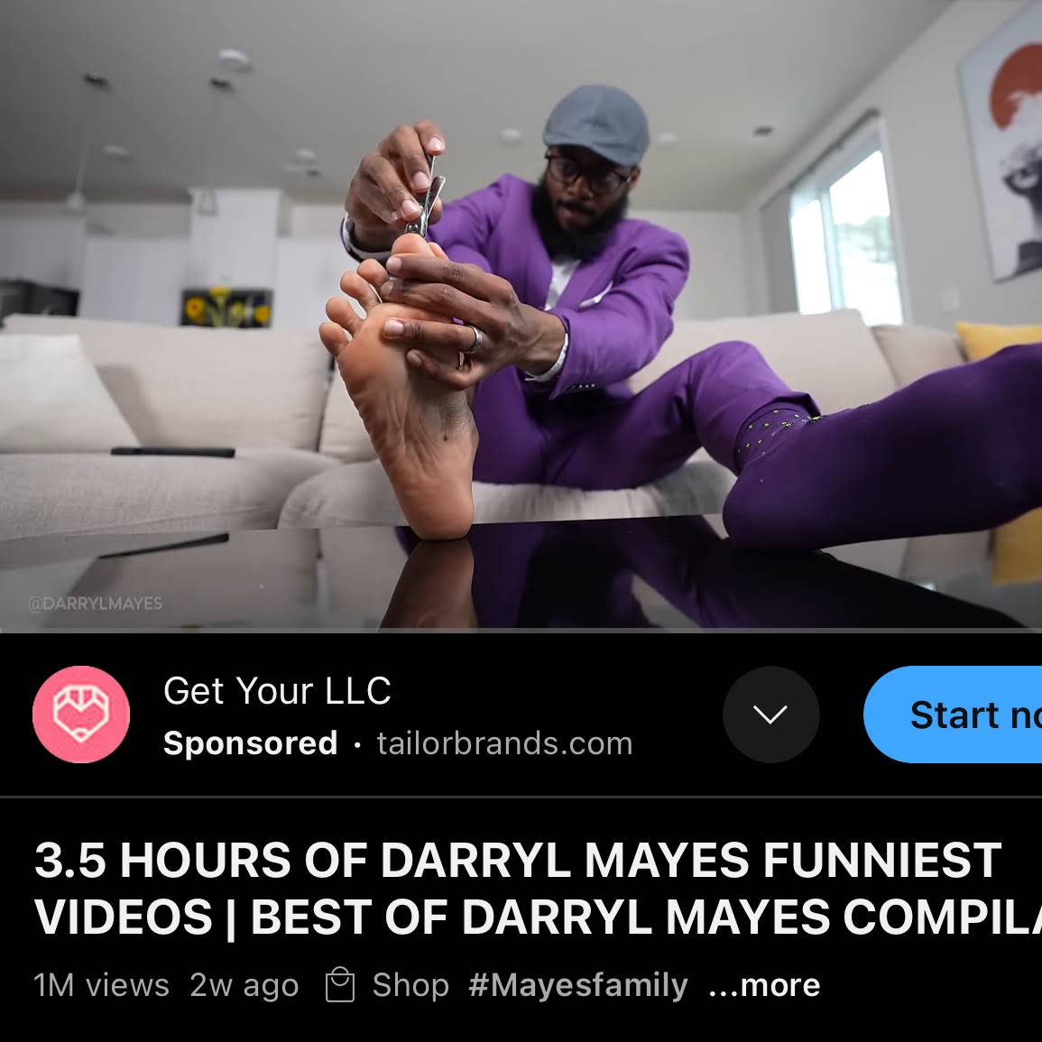 Post from Darryl Mayes