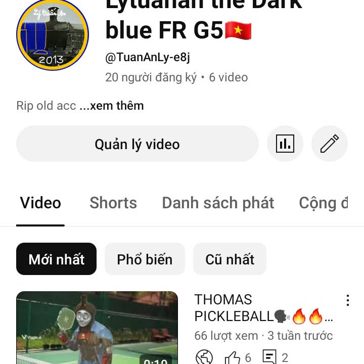 Post from Lytuanan the Dark blue FR G5🇻🇳