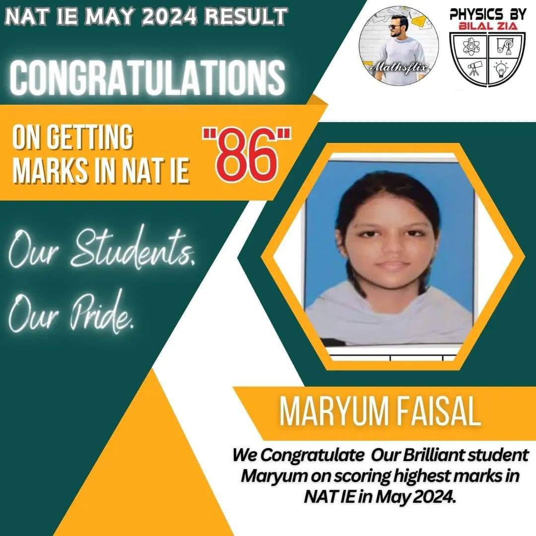 Post from Mathsflix By Hashim Zia