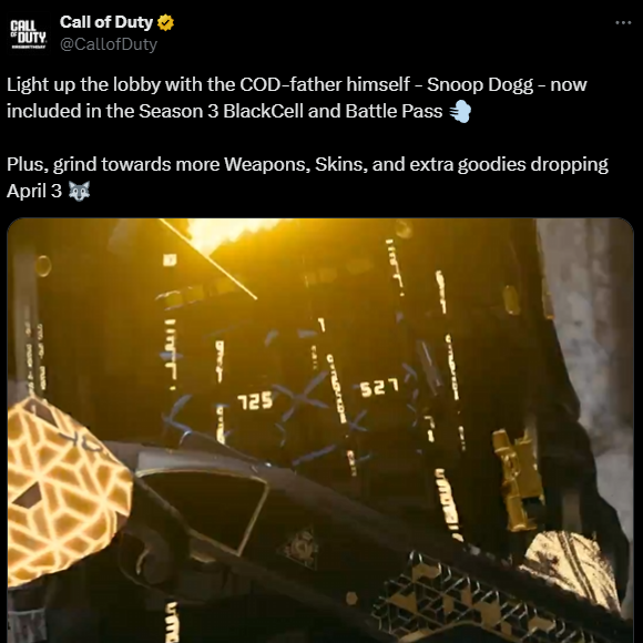 Post from Blame Truth - The CODfather