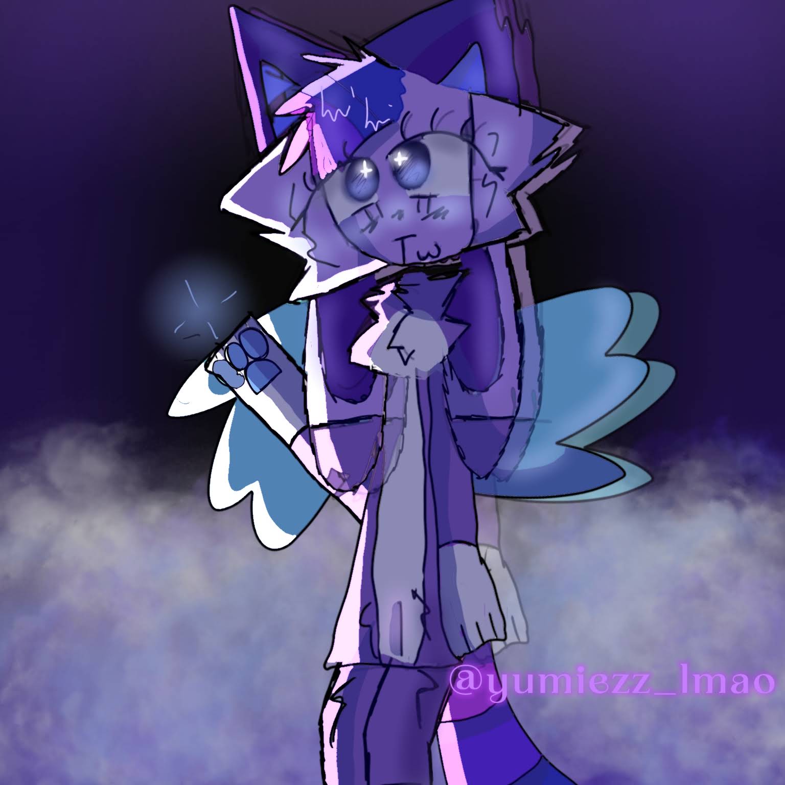 Post from Yumi the fish husky fox