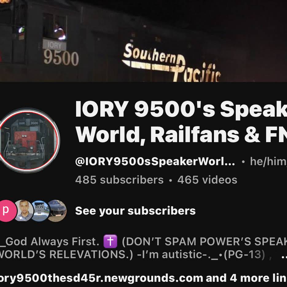 Post from IORY 9500's Speaker World, Railfans, Buses & FNF