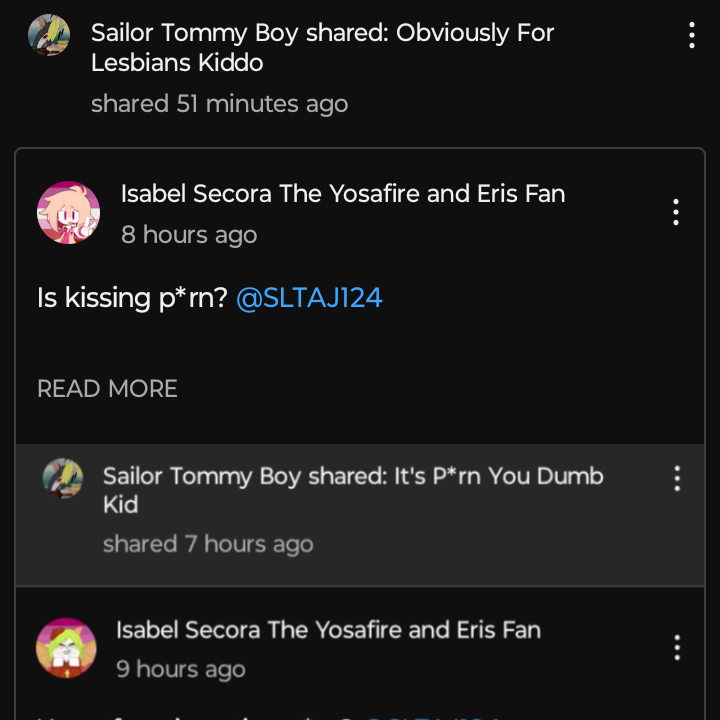 Post from Izzy the Eris and Yosafire fan