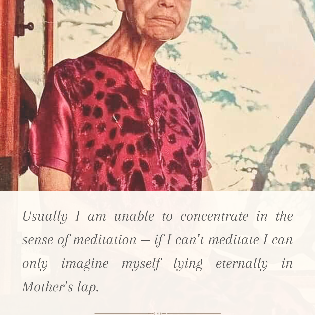 Post from Arvind T Akki Sri Aurobindo Ashram, Pondicherry
