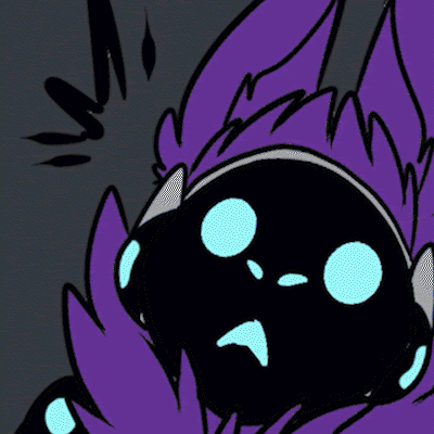 Post from generic purple protogen