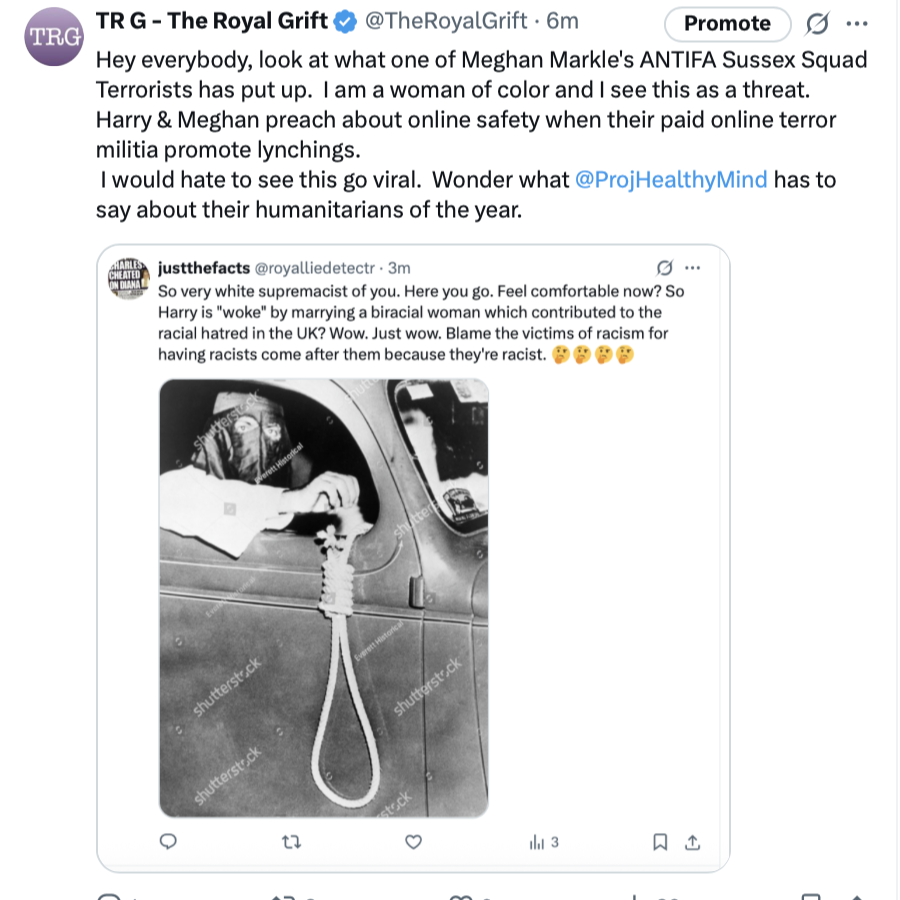 Post from The Royal Grift