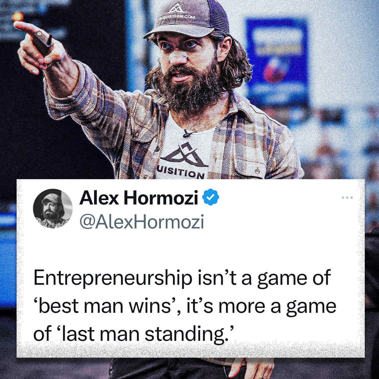Post from Alex Hormozi