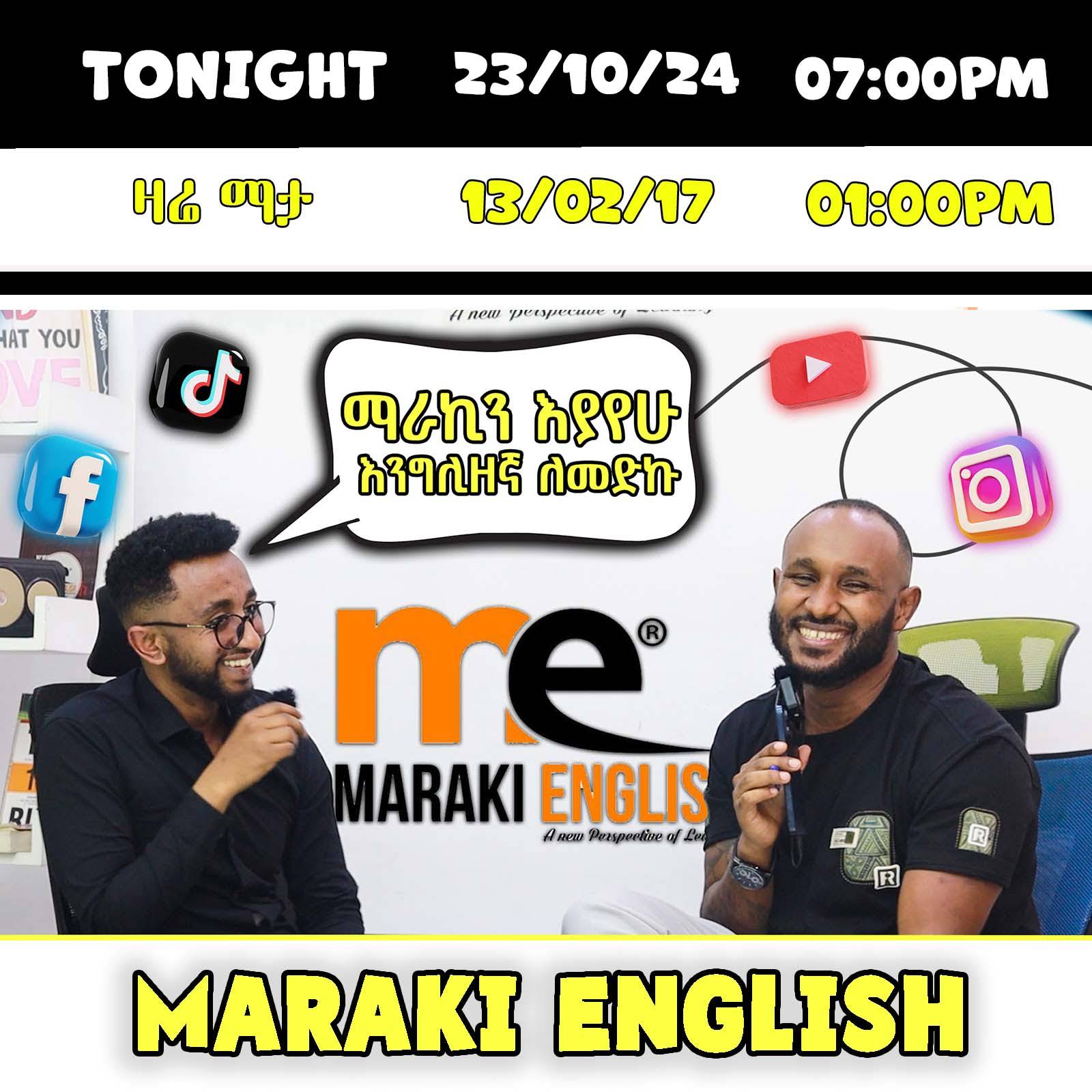 Post from Maraki English with abi