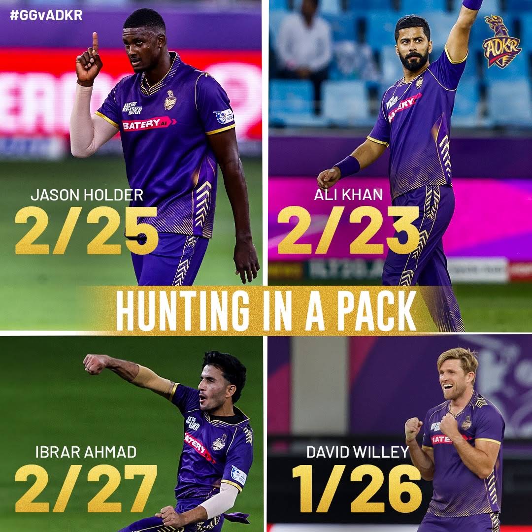 Post from Knight Riders Cricket Official