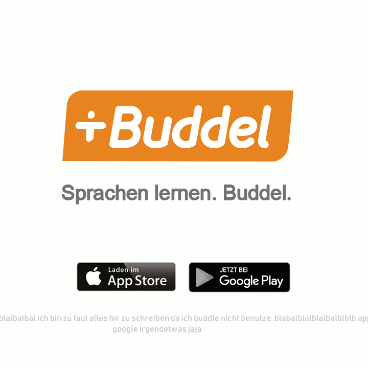 Post from Buddelbubi