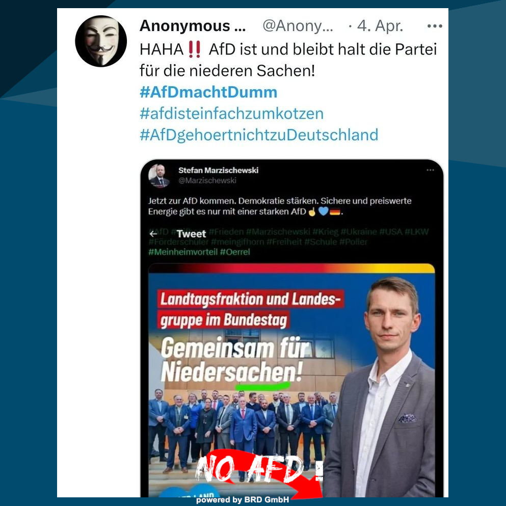 Post from No AfD