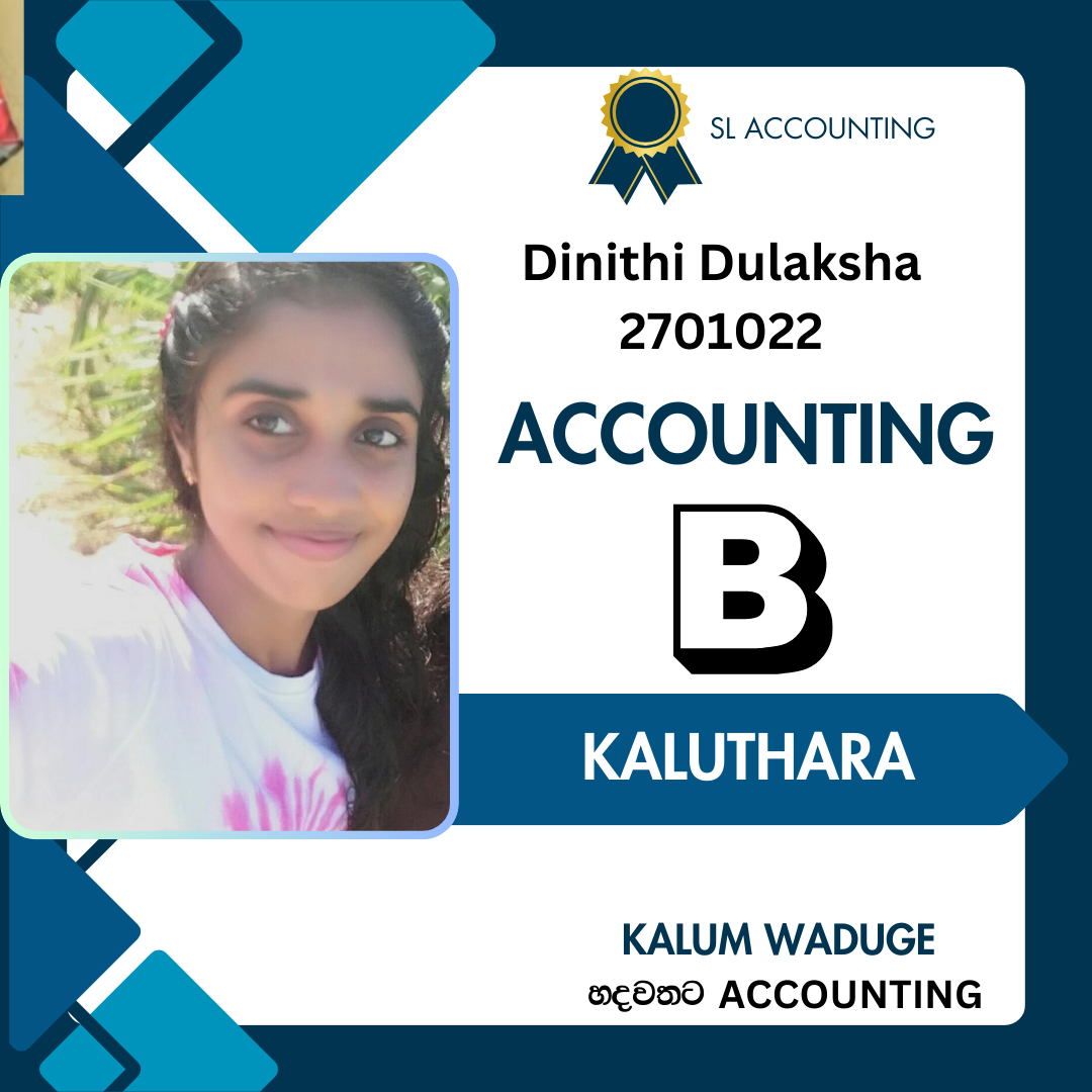 Post from SL ACCOUNTING -Kalum Waduge