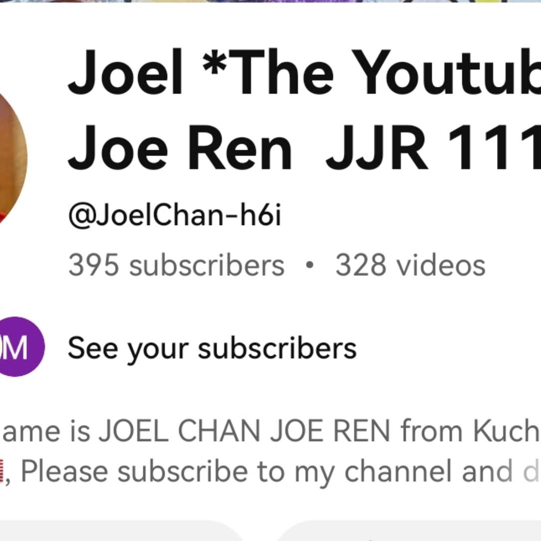 Post from Joel *The Youtuber* Joe Ren JJR 111 🇲🇾