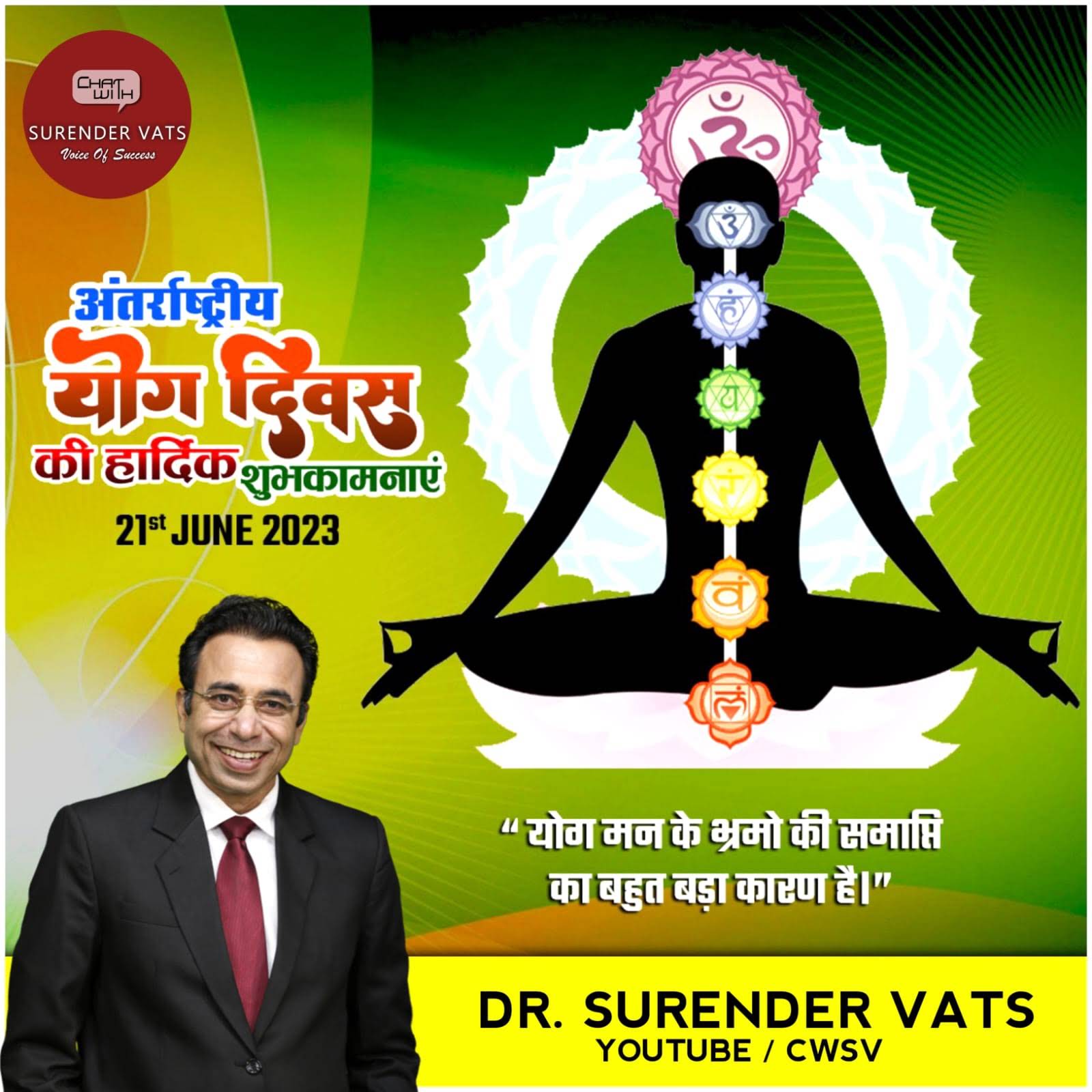 Post from Chat with Surender Vats