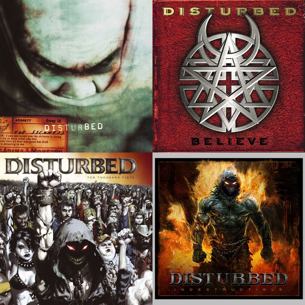 Disturbed: "The Studio Album Collection (2000-2010)" (2011) [explicit]
