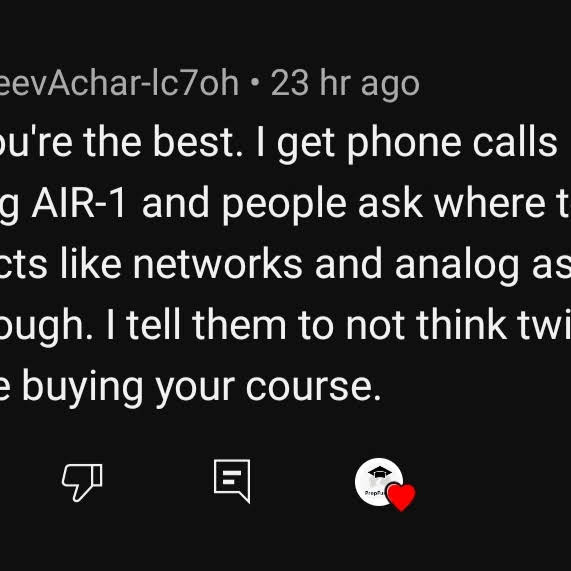 Post from PrepFusion - GATE