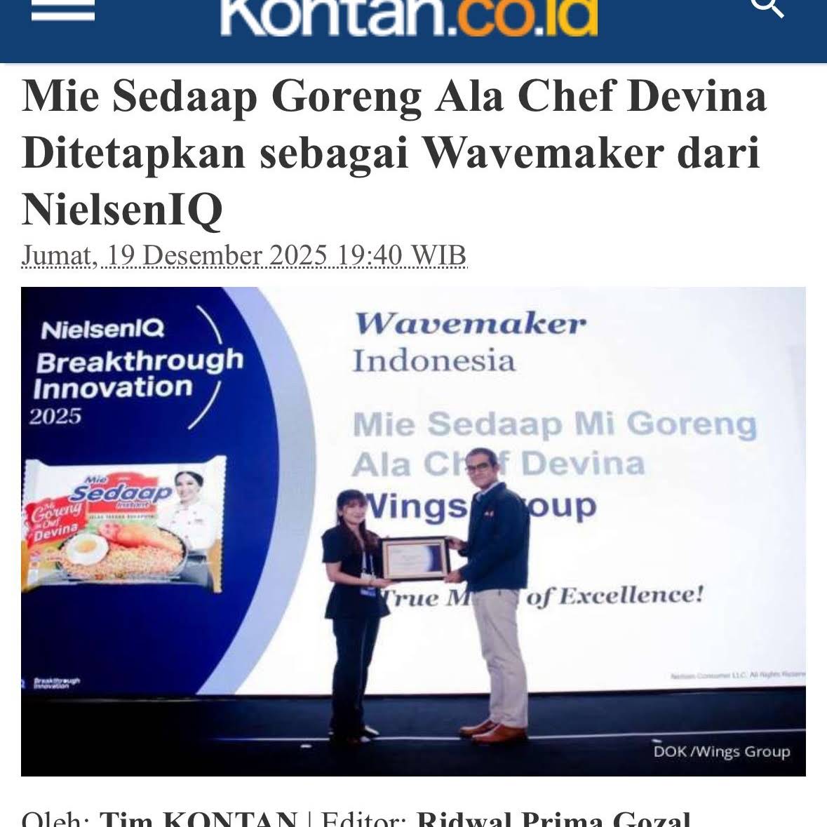 Post from Devina Hermawan