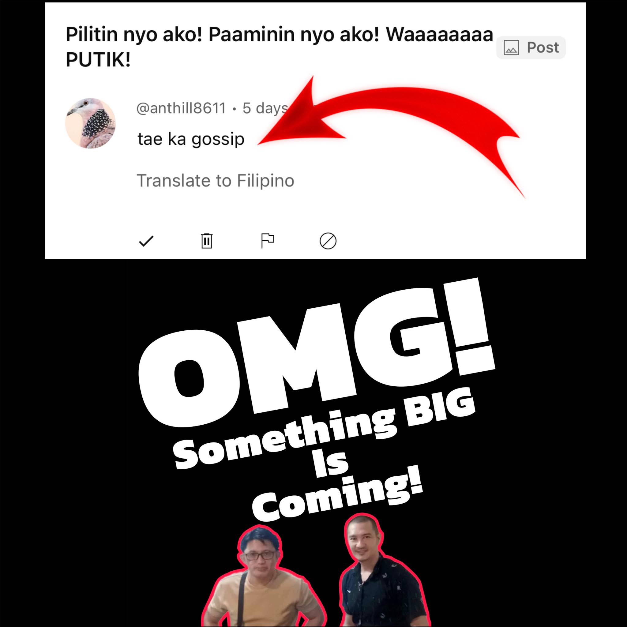 Post from Gossip Central