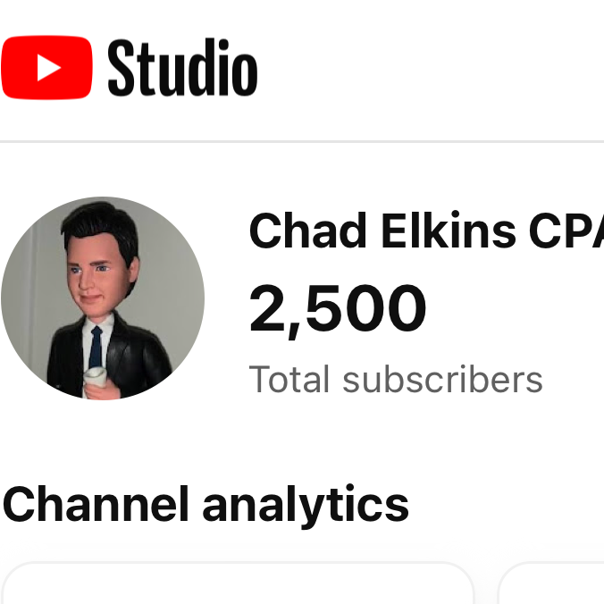 Post from Chad Elkins CPA
