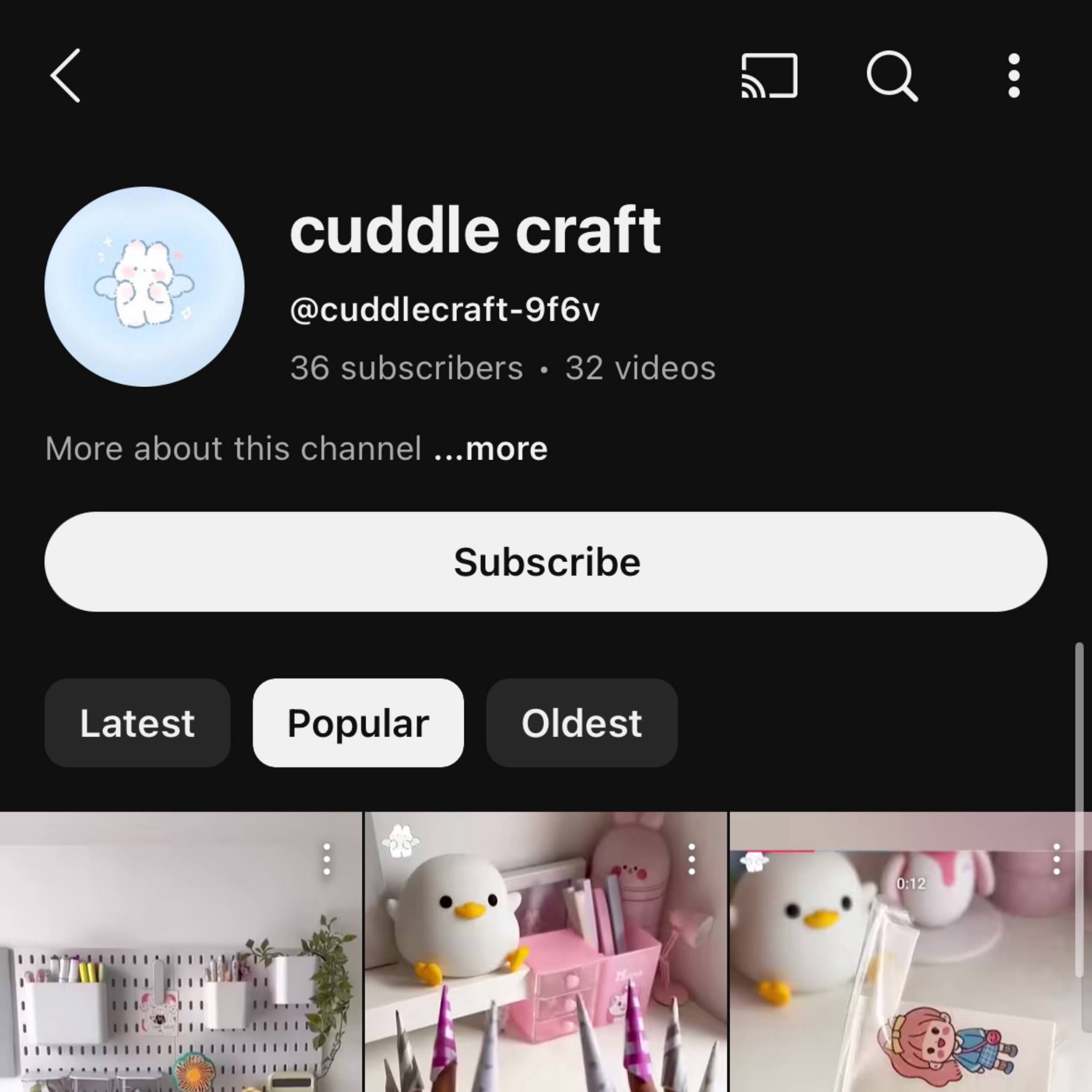 Post from Cuddle Cloud