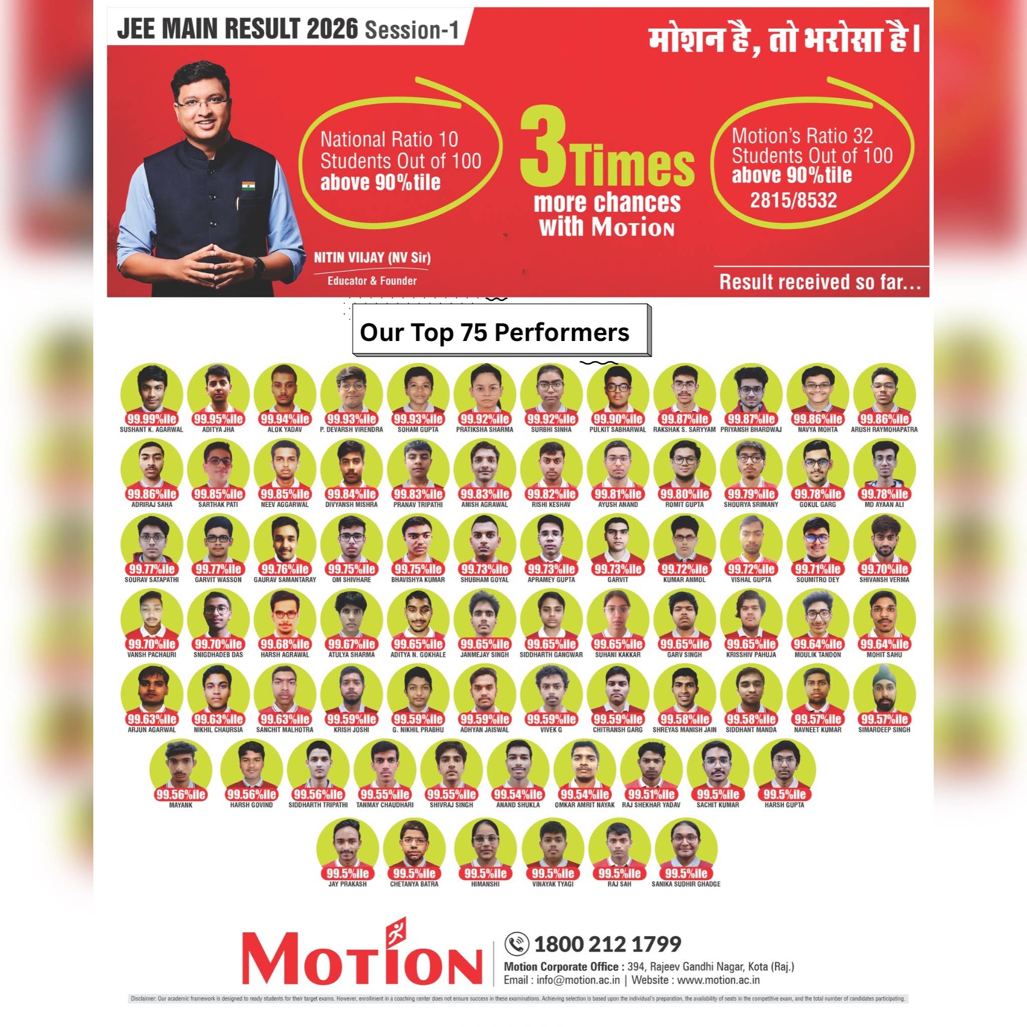 Post from Motion - NV Sir