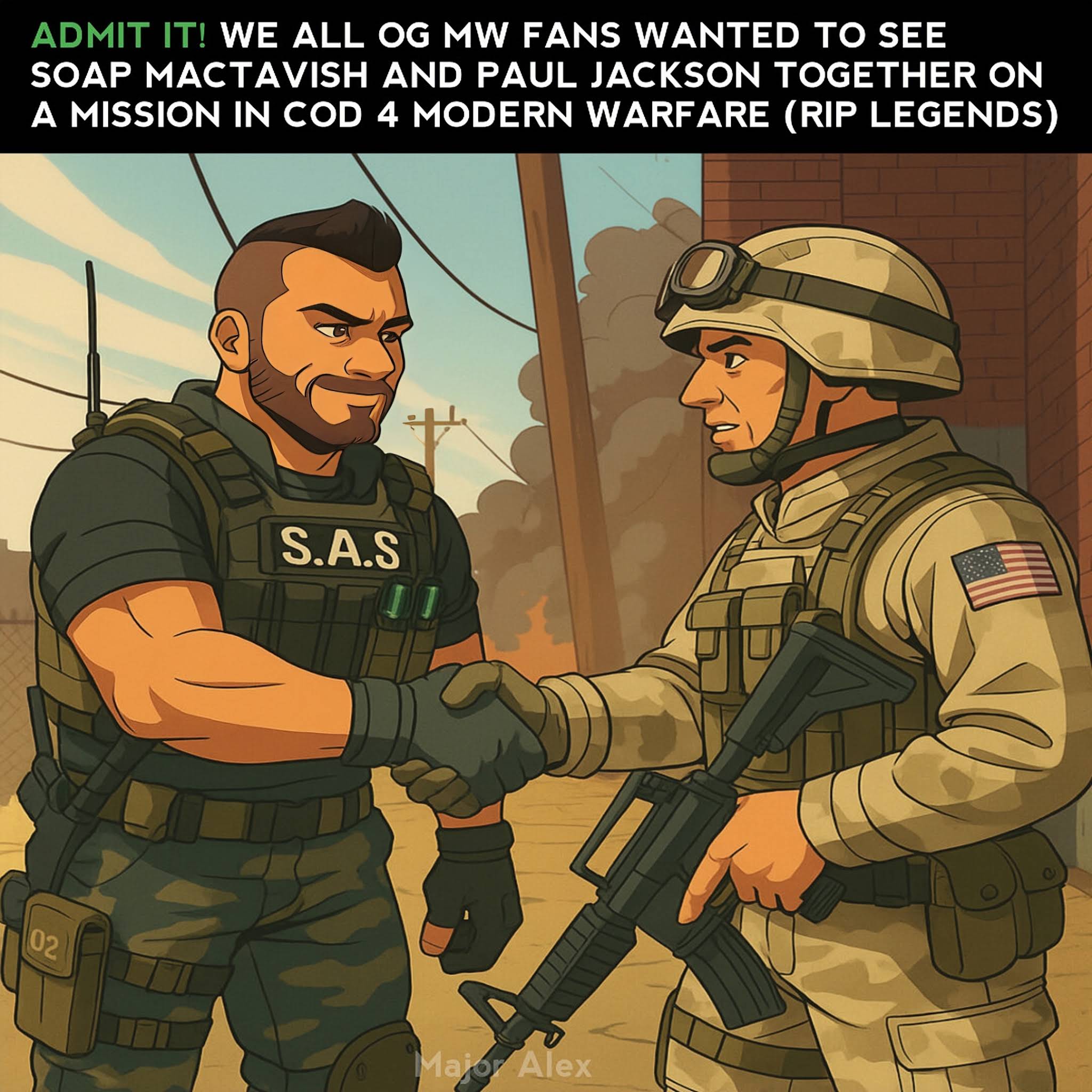 Post from Major Alex